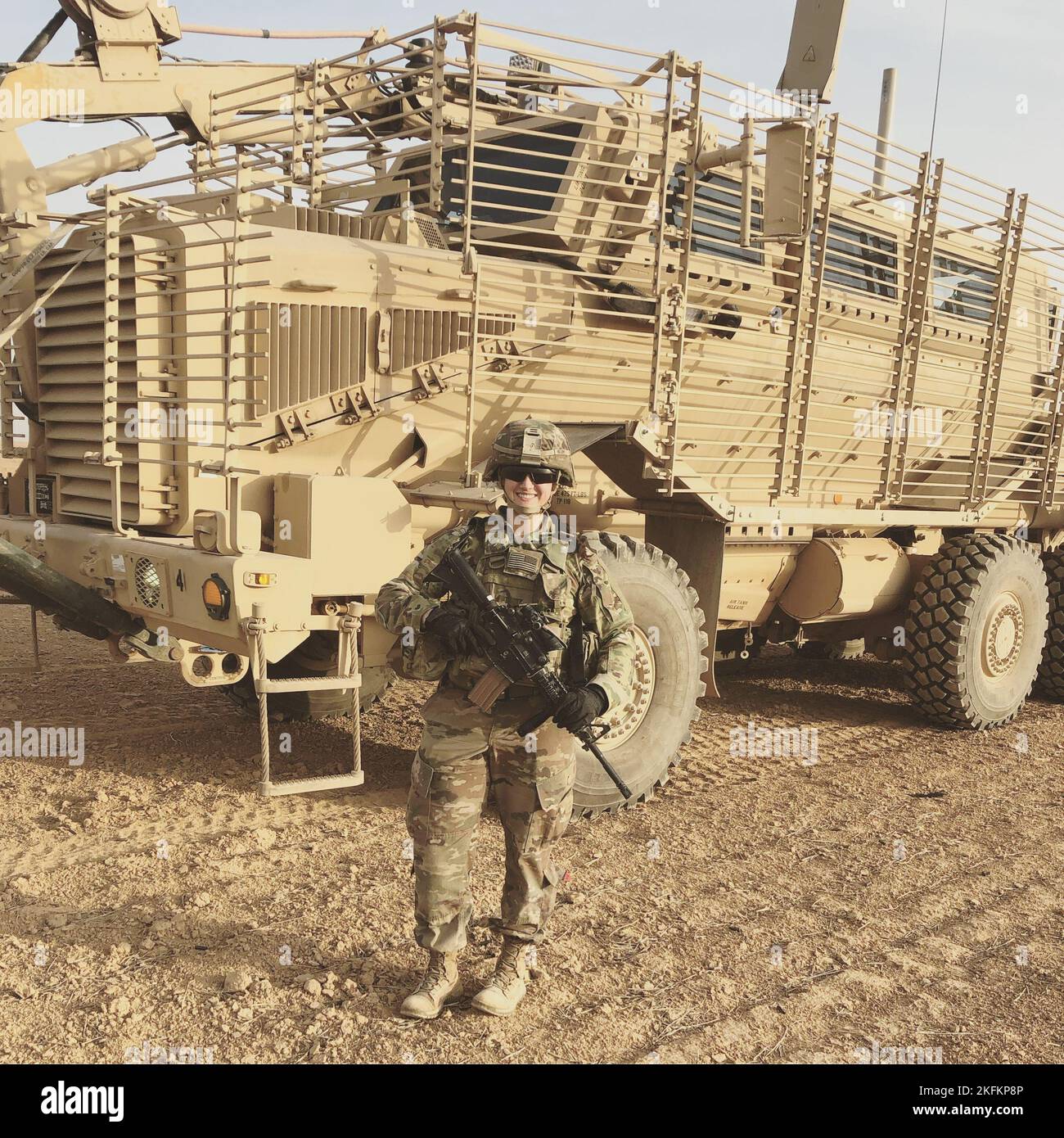 1st Lt. Madeline Miller, a field artillery officer, on temporary duty ...