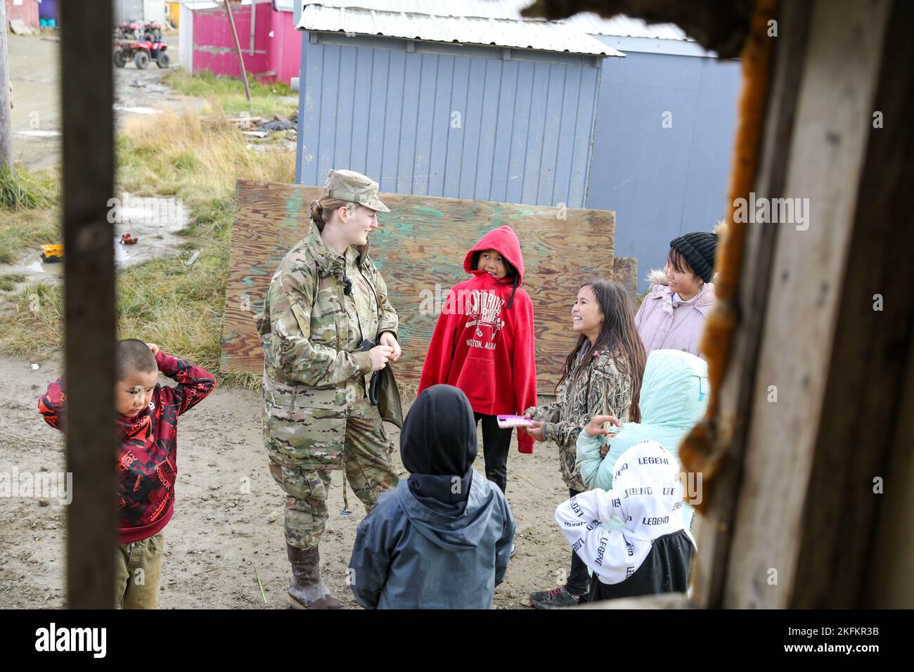 Alaska Air National Guard Senior Airman Emily Batchelor, a public ...