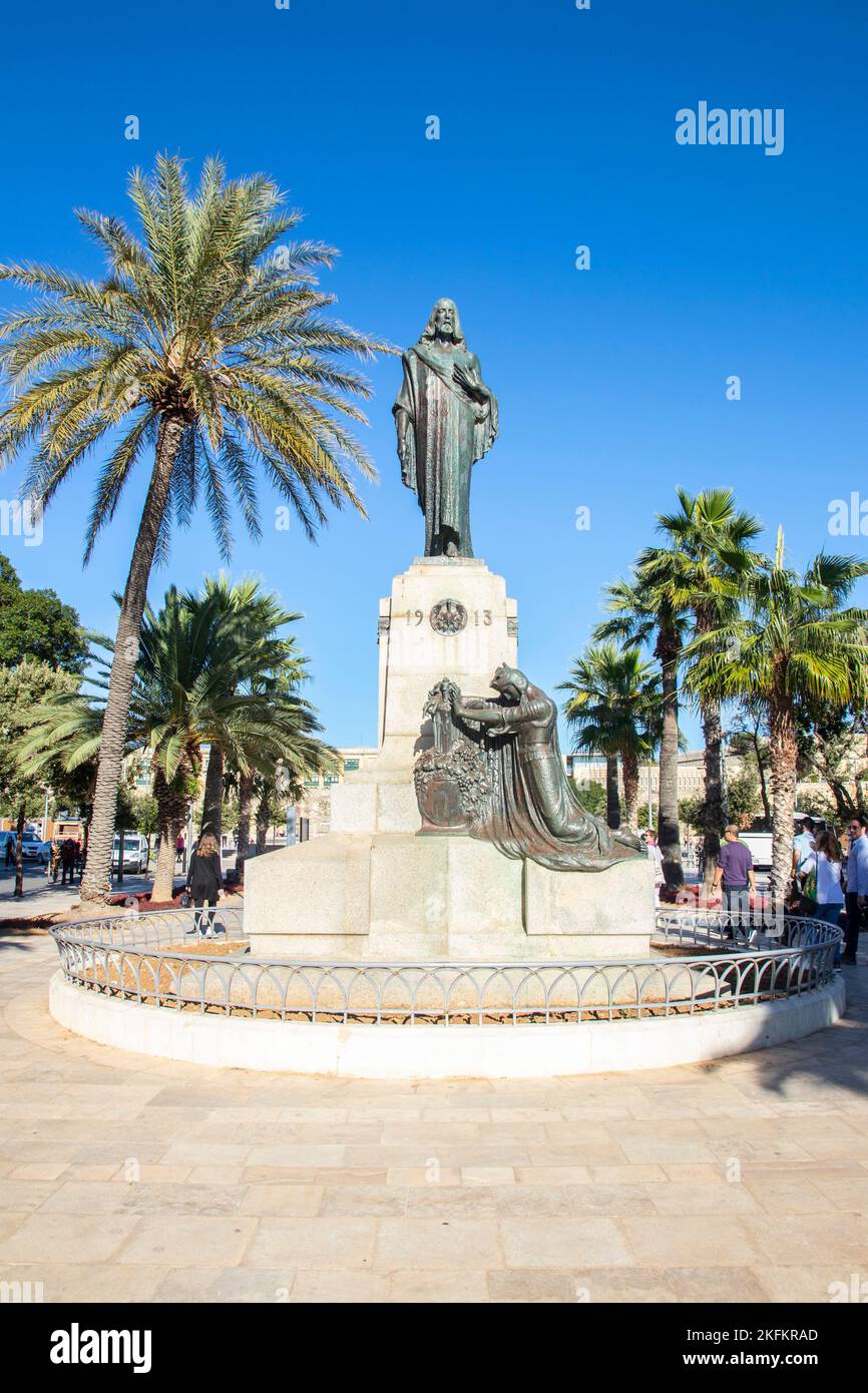 Malta's capital Valletta is a fortified city located on a hilly ...