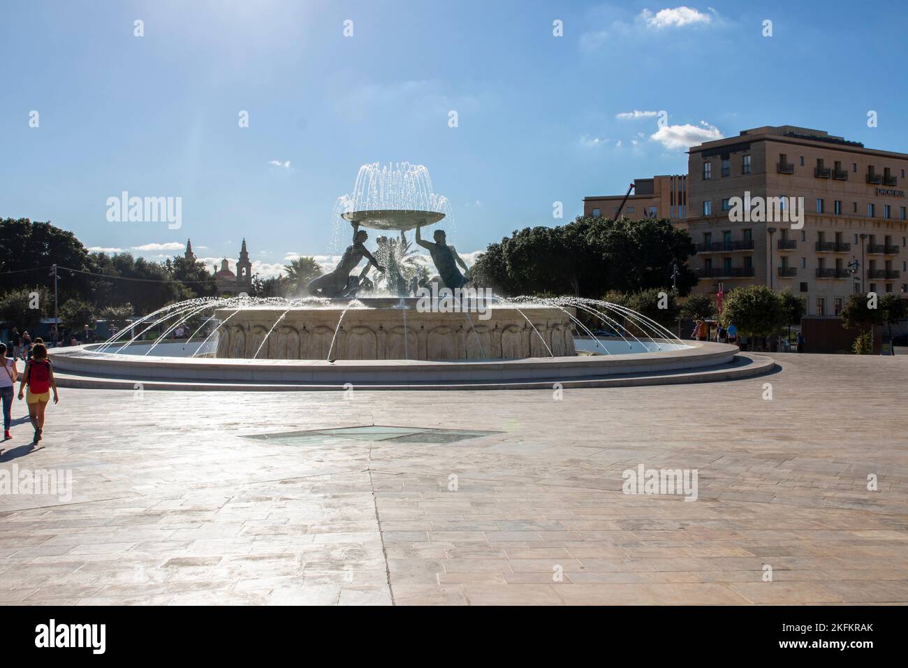 Malta's capital Valletta is a fortified city located on a hilly ...