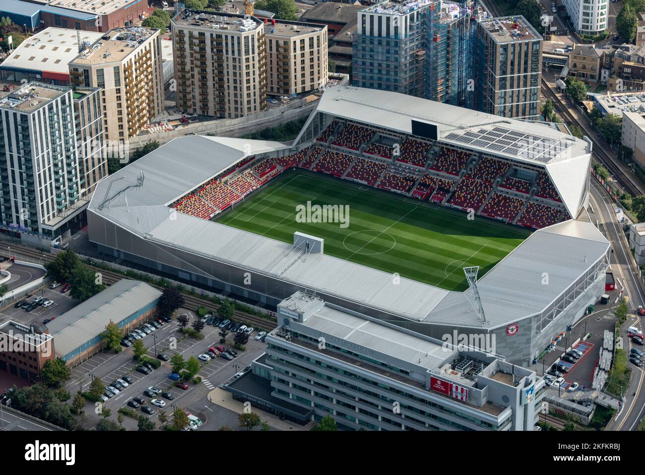Brentford Community Stadium, home of Brentford Football Club and London ...