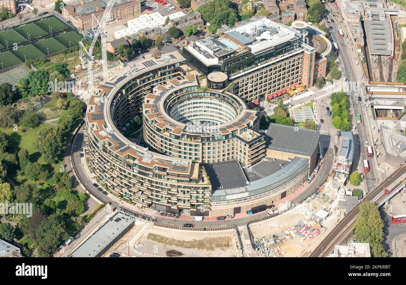 Bbc television centre london exterior hi-res stock photography and ...