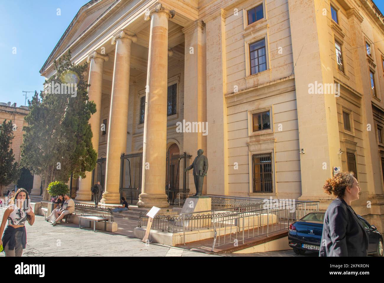 Malta's capital Valletta is a fortified city located on a hilly ...