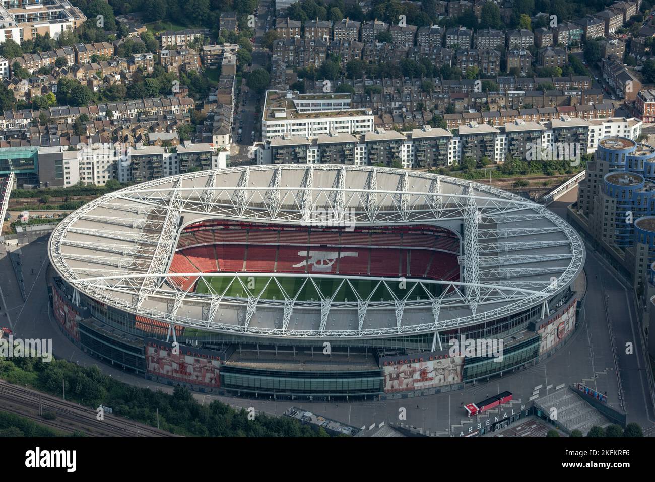 Emirates Stadium, home of Arsenal Football Club, Holloway, Islington ...