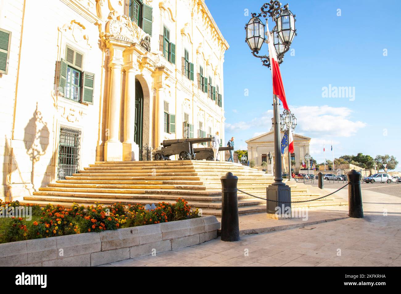 Malta's capital Valletta is a fortified city located on a hilly ...