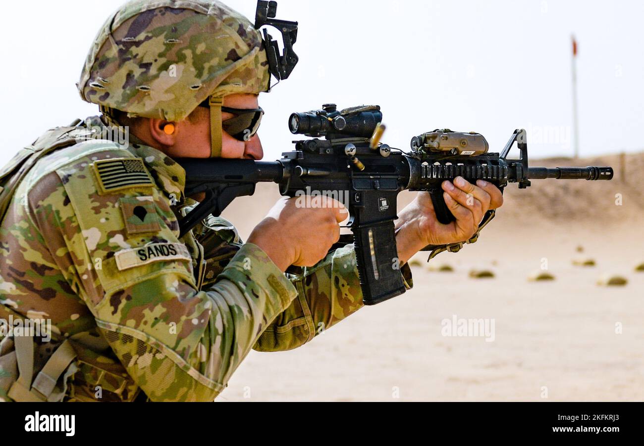A U.S. Soldier with Task Force Americal from the 1st Battalion, 182nd ...