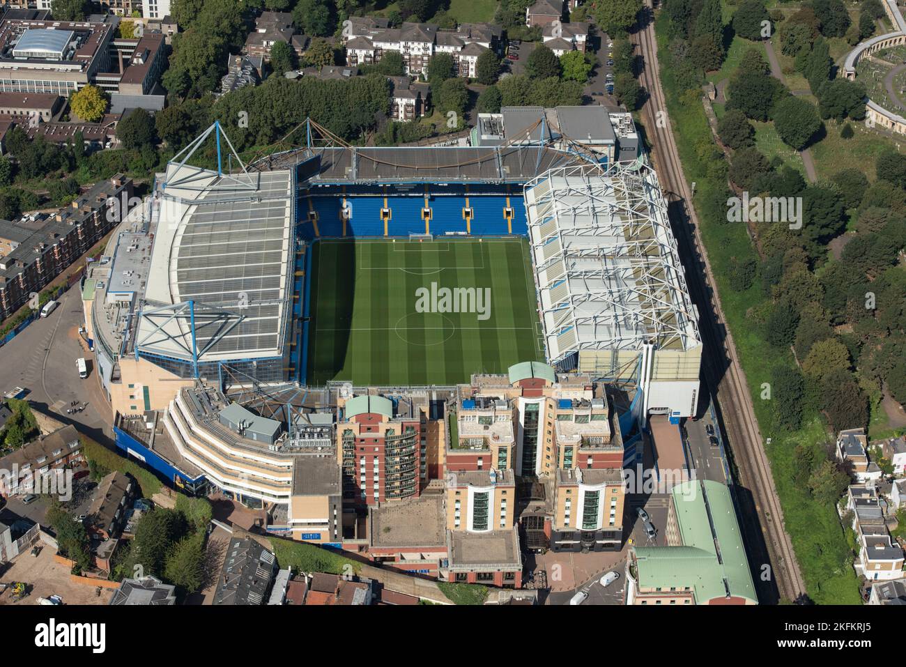 Stamford Bridge Stadium, home to Chelsea Football Club, Chelsea ...
