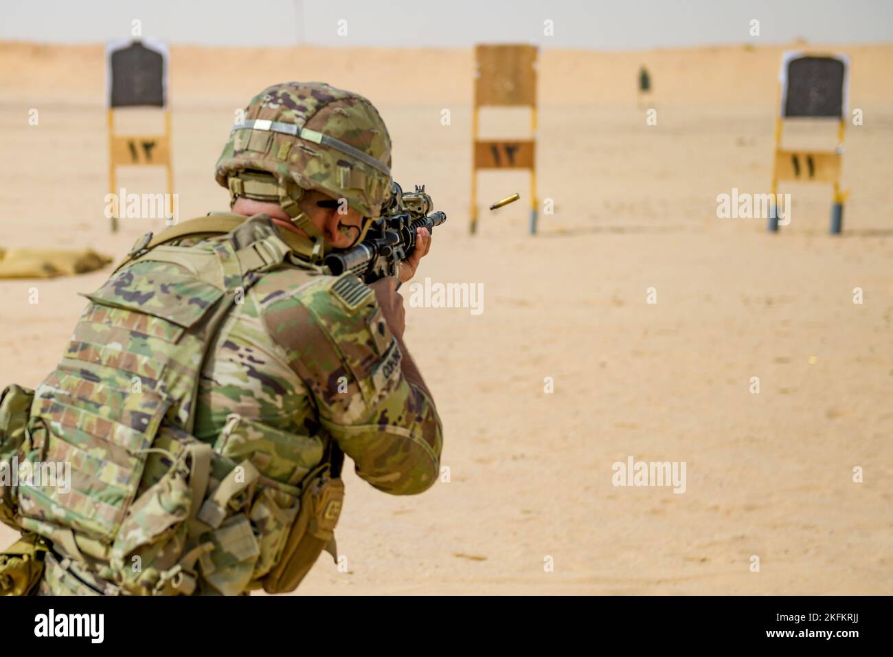 A U.S. Soldier with Task Force Americal from the 1st Battalion, 182nd ...