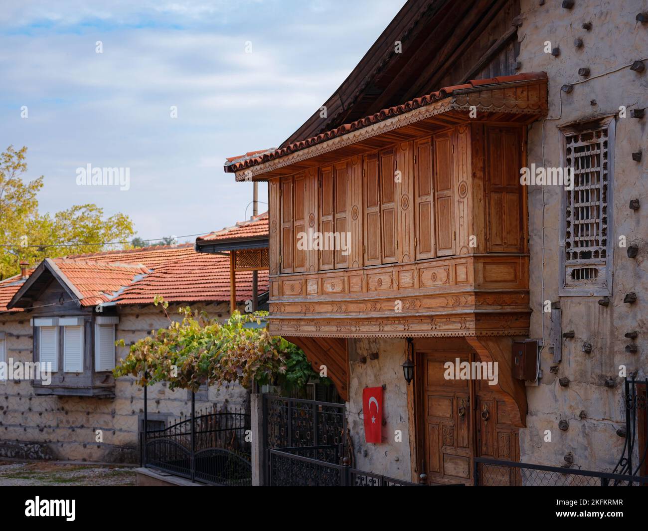 Ormana province Antalya , Turkey 19 October 2022: street and details of ...