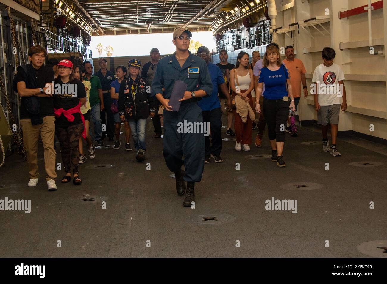 SAN DIEGO (Sept. 24, 2022) – Boatswain’s Mate 3rd Class Cesar Alicea ...
