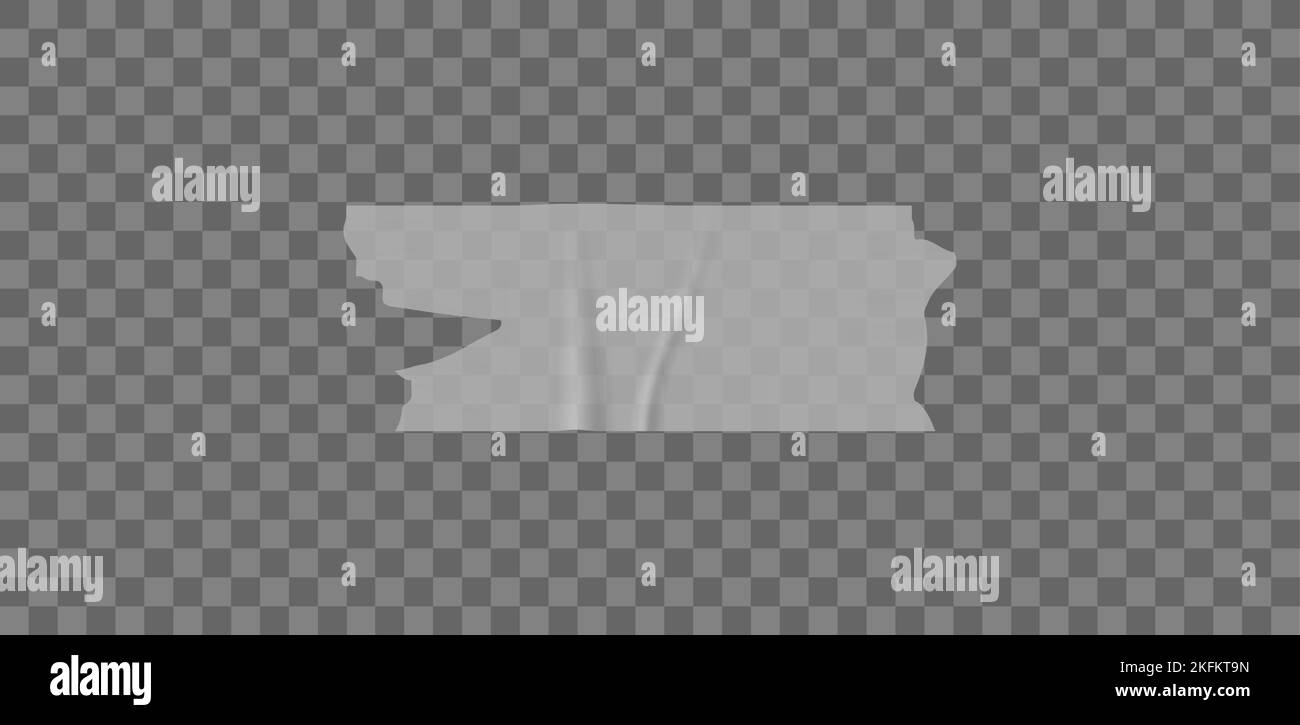 Adhesive tape. Sticky paper strip. Vector realistic scotch tapes Stock ...