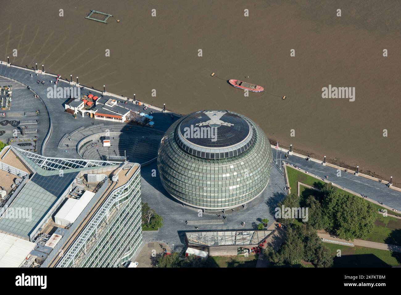City Hall, designed by Norman Foster as the new home for the Mayor of ...
