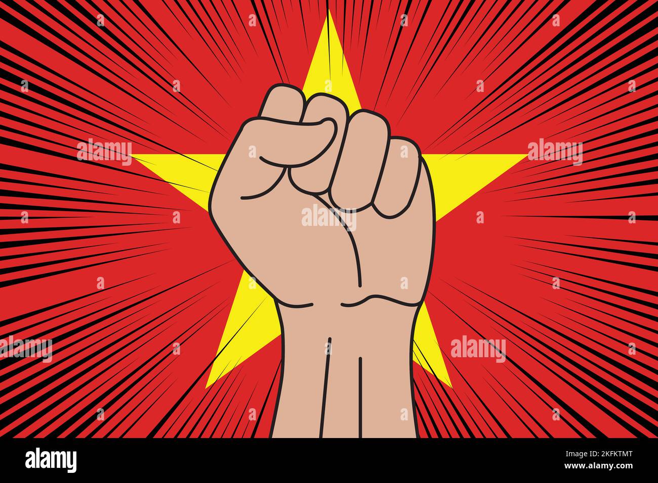 Vietnam war protest poster flag hi-res stock photography and images - Alamy