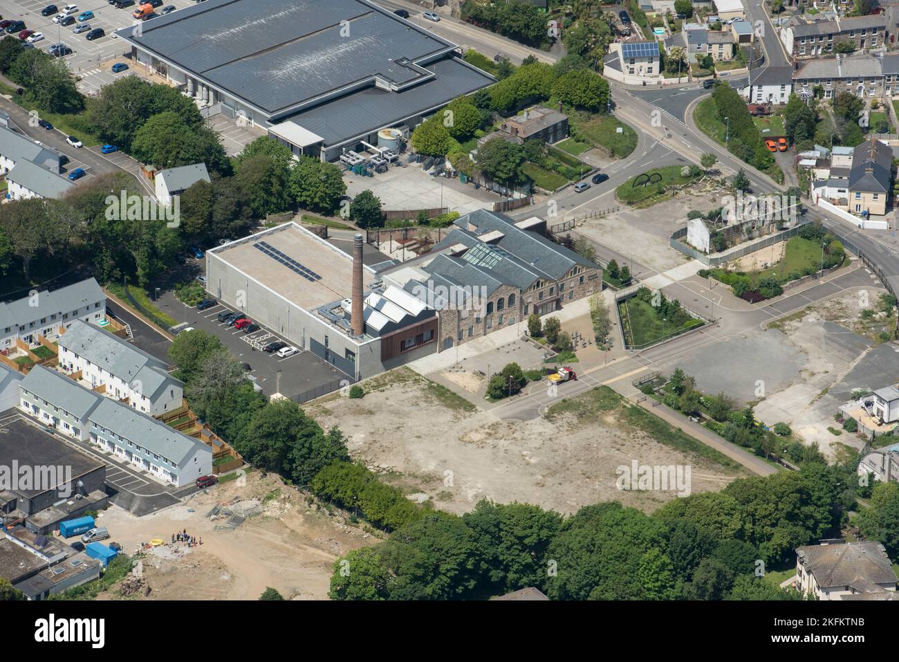 Kresen Kernow, the archive centre for Cornwall built in the shell of ...