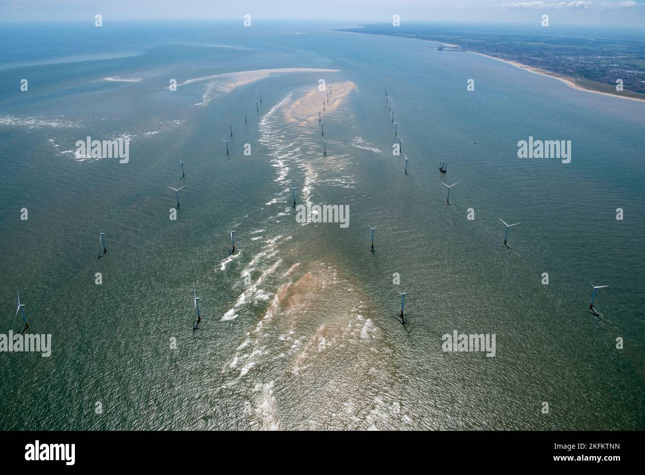 Scroby Sands Wind Farm, Norfolk, 2021 Stock Photo - Alamy