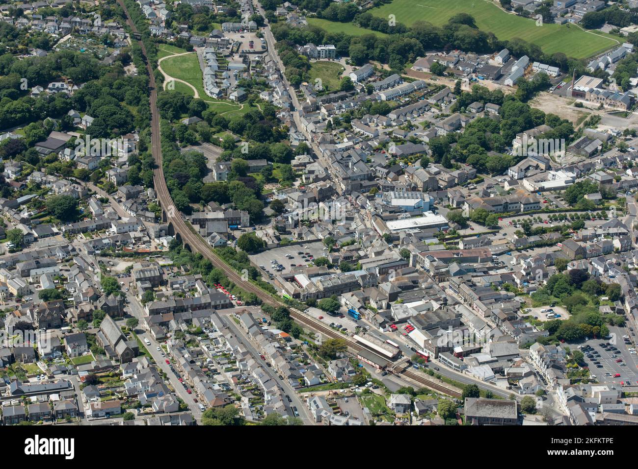 Redruth cornwall town hi-res stock photography and images - Alamy