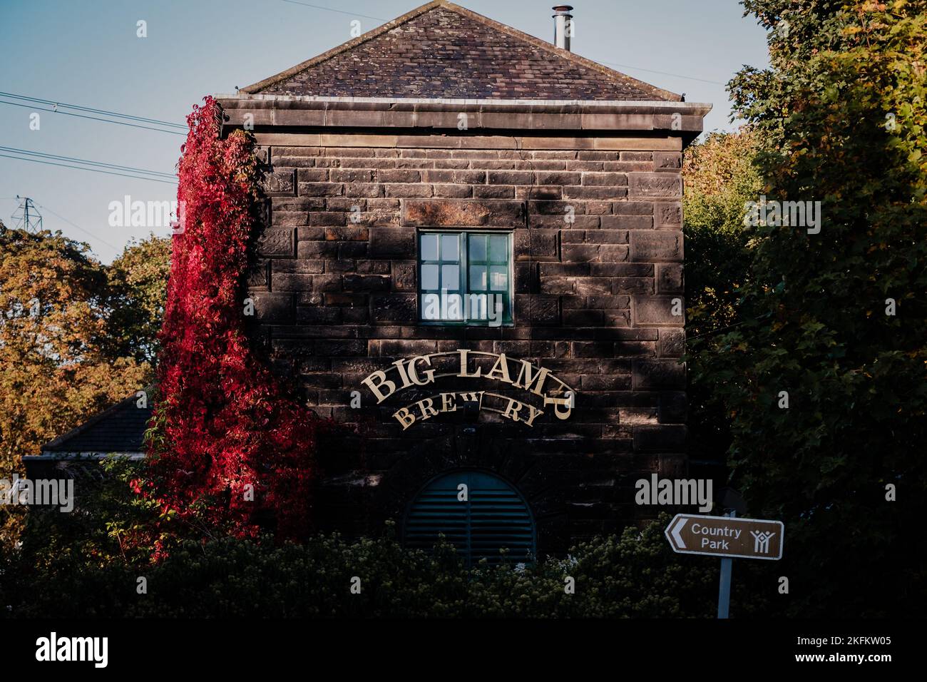 Newcastle UK: 13th Oct 2022: The Keelman pub exterior in Newburn aka ...