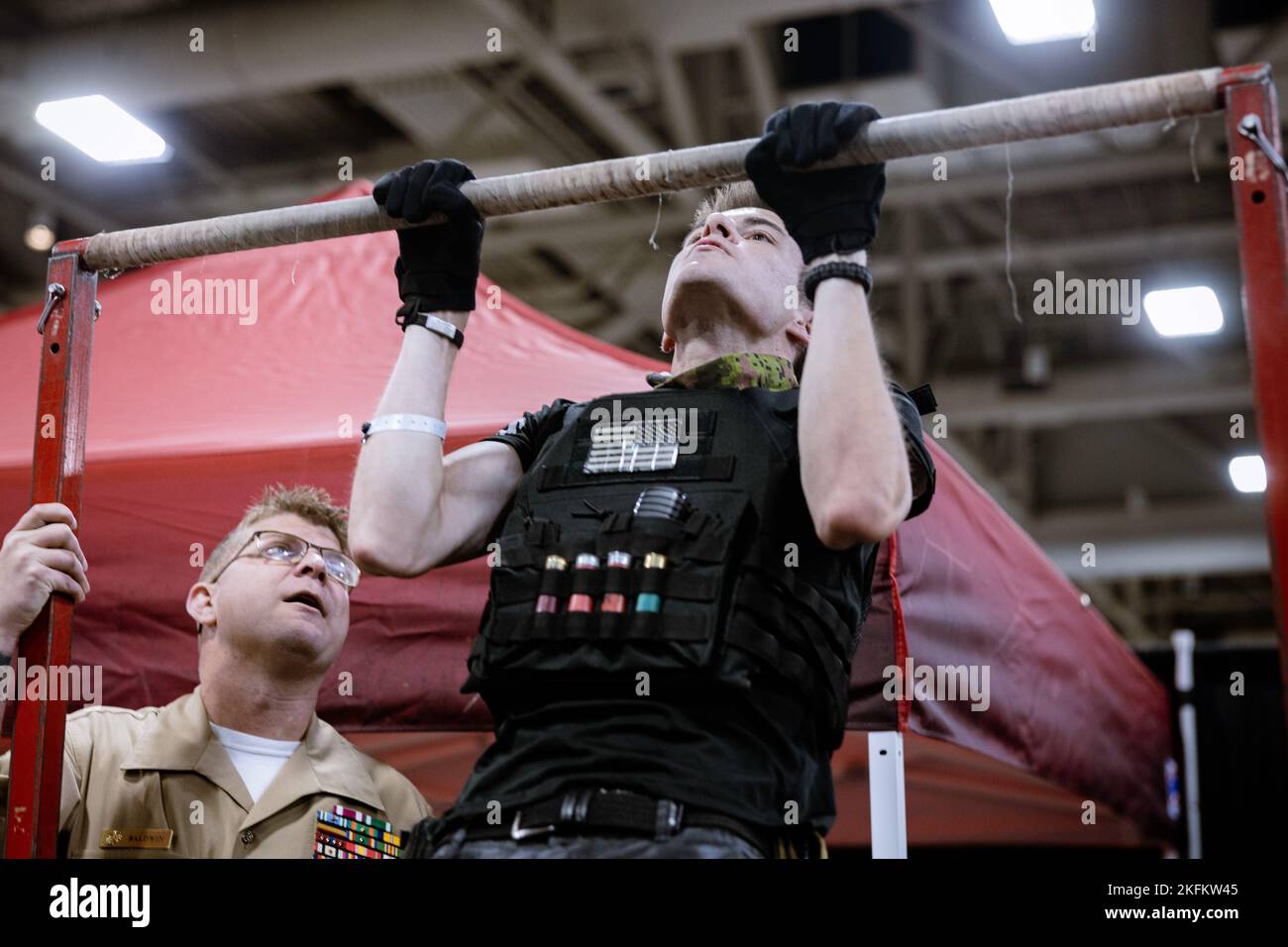 U.S. Marine Corps Master Sgt. Sean Baldwin, a marketing chief with 8th ...