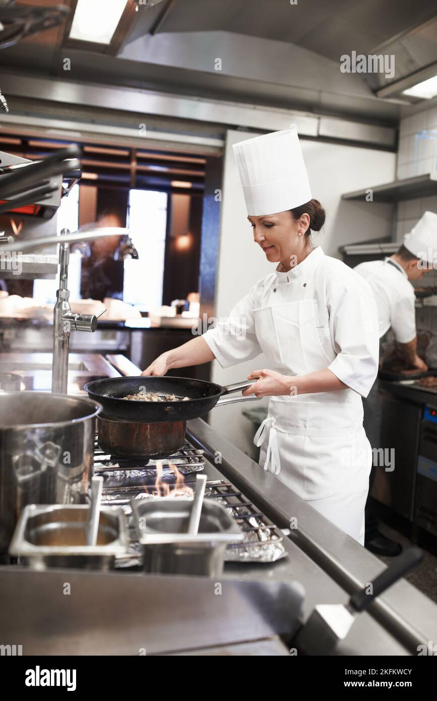 Mastering new culinary heights. the inner working of a professional ...