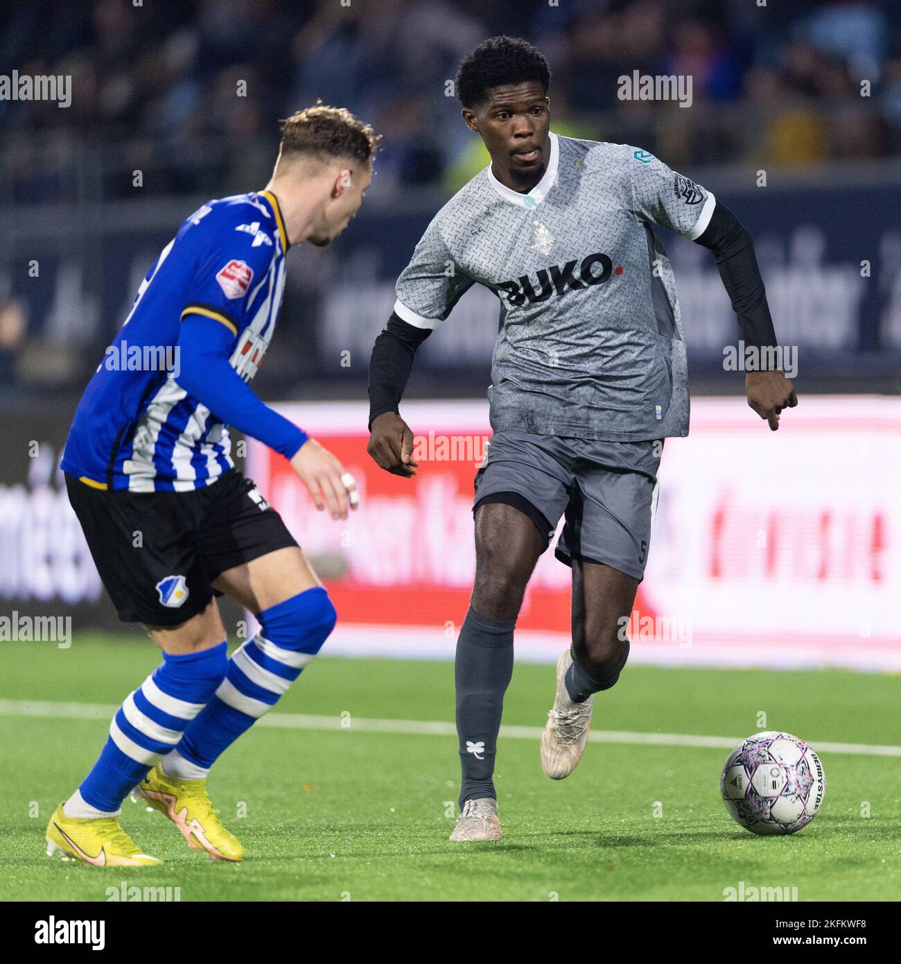 EINDHOVEN, 18-11-2022, Jan Louwers Stadium, Dutch Keukenkampioendivisie ...
