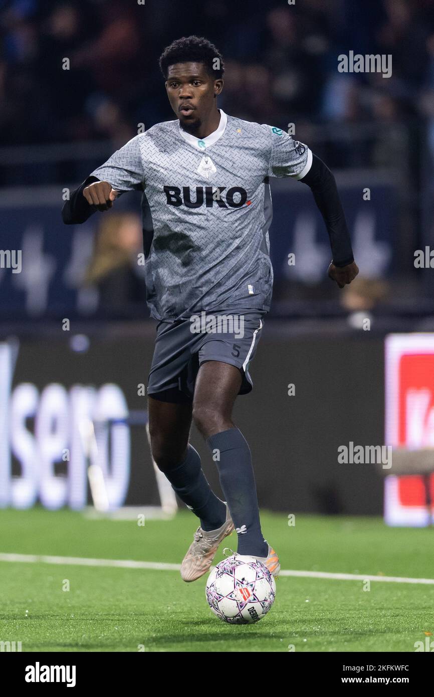 EINDHOVEN, 18-11-2022, Jan Louwers Stadium, Dutch Keukenkampioendivisie ...