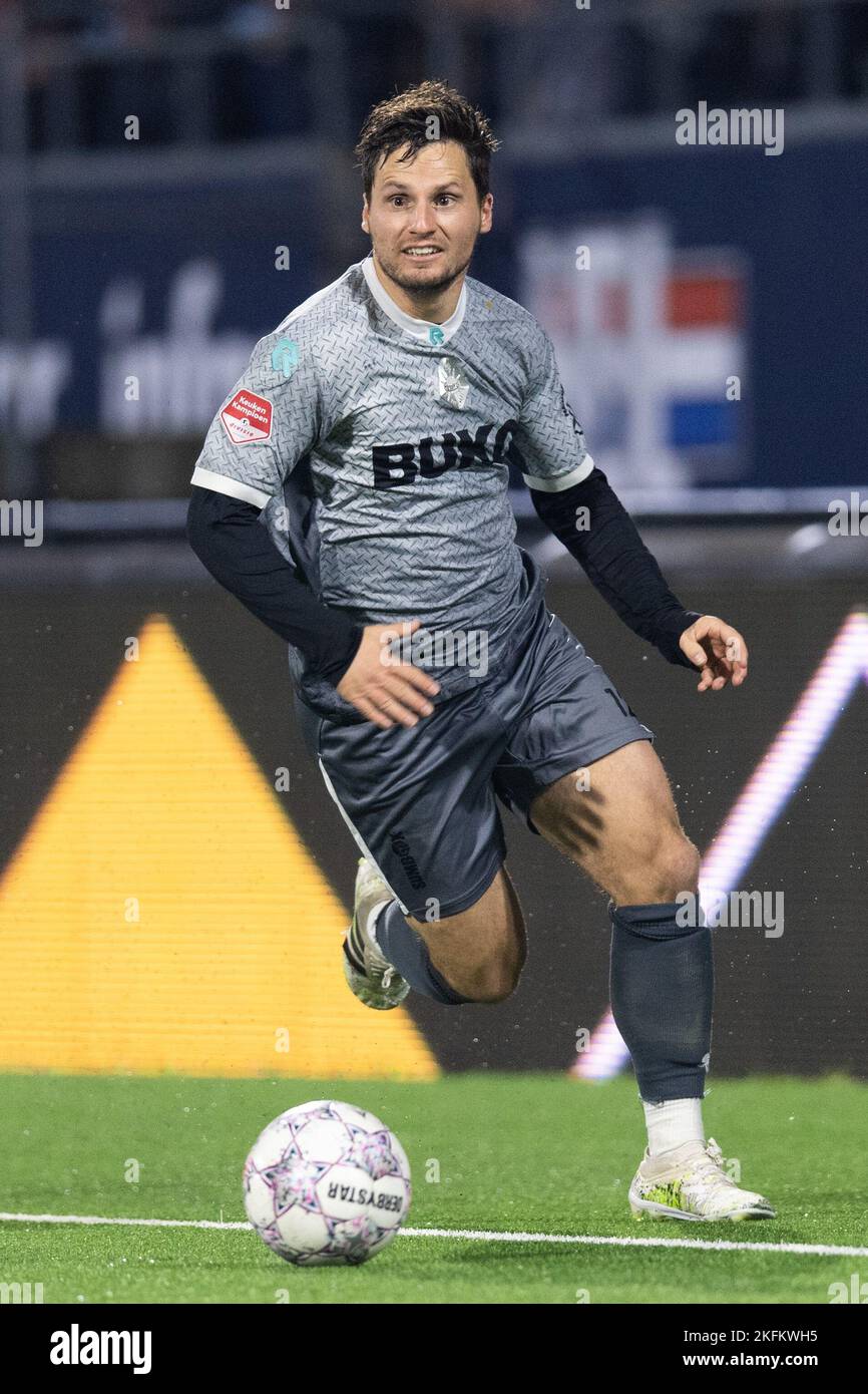 EINDHOVEN, 18-11-2022, Jan Louwers Stadium, Dutch Keukenkampioendivisie ...