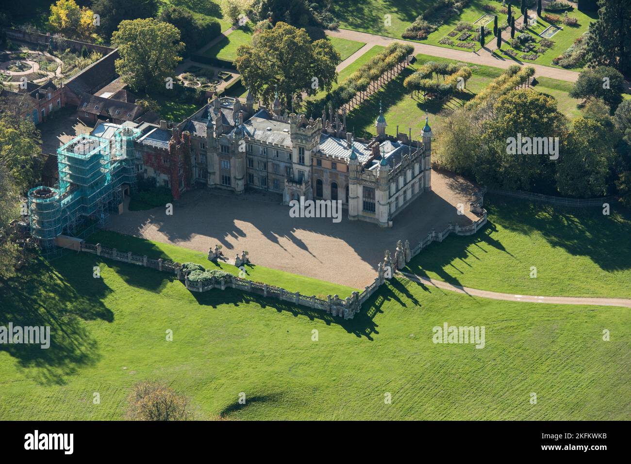 Knebworth house 19th century hi-res stock photography and images - Alamy
