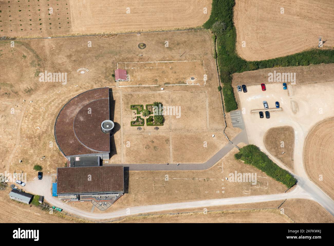 Brading Roman Villa, Morton, Isle of Wight, 2018 Stock Photo - Alamy