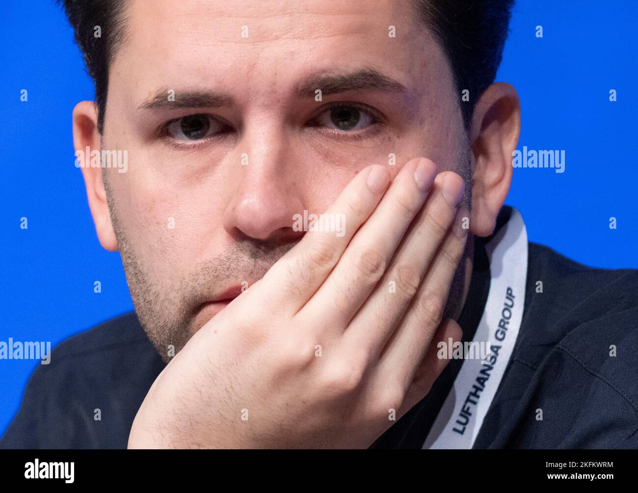 19 November 2022, Hessen, Fulda: Johannes Winkel, new federal chairman ...