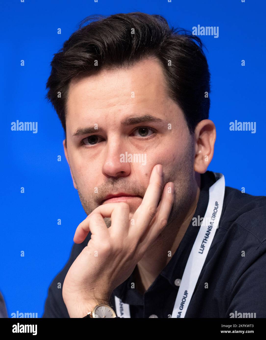 19 November 2022, Hessen, Fulda: Johannes Winkel, new federal chairman ...