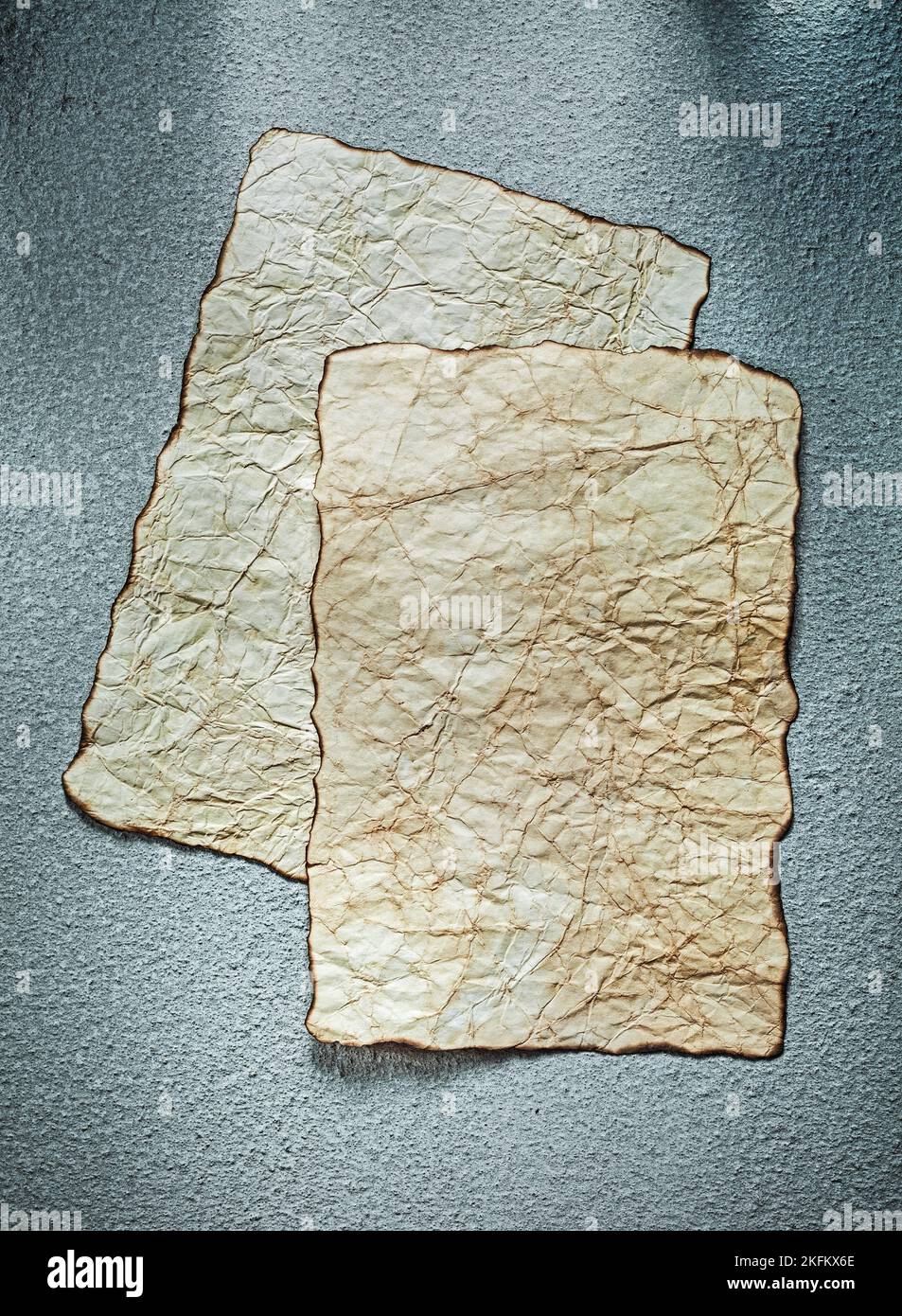 Old paper sheets set hi-res stock photography and images - Alamy