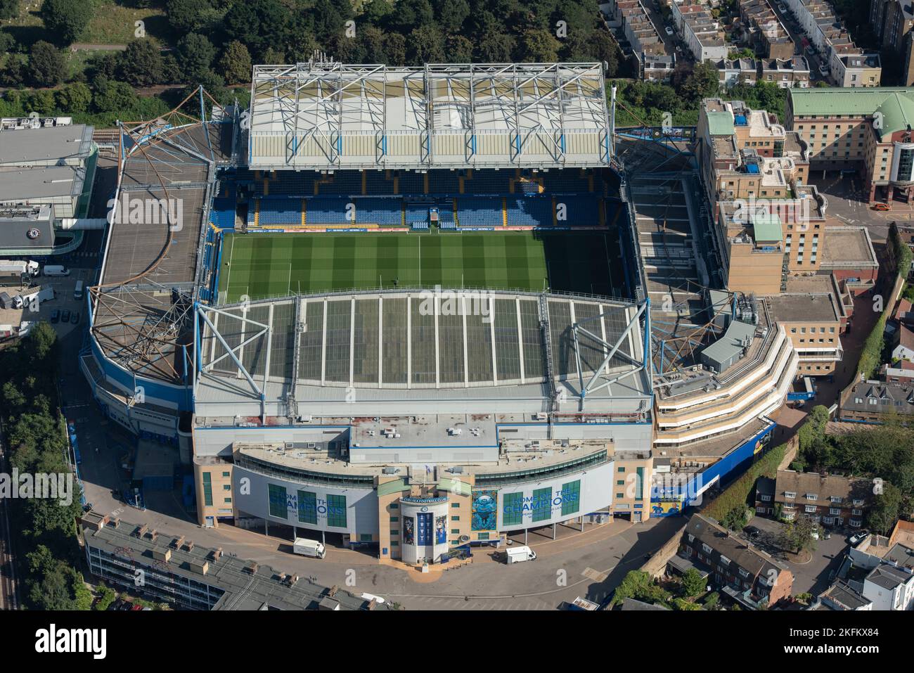 Stamford Bridge Stadium, home to Chelsea Football Club, Chelsea ...