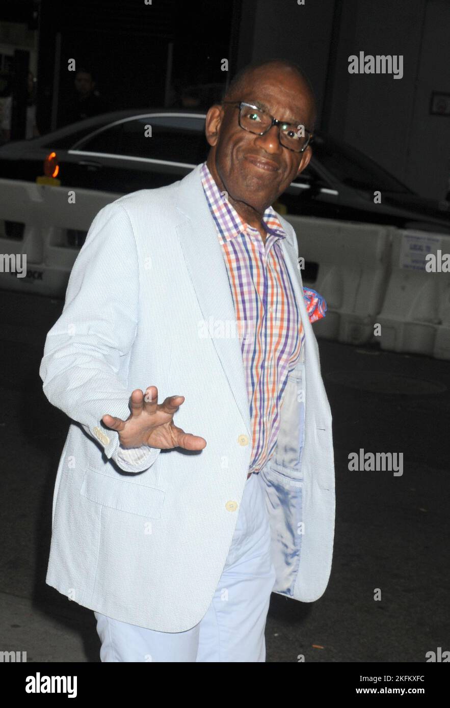 NEW YORK, NY - JULY 15: Al Roker attends The Cinema Society with FIJI ...