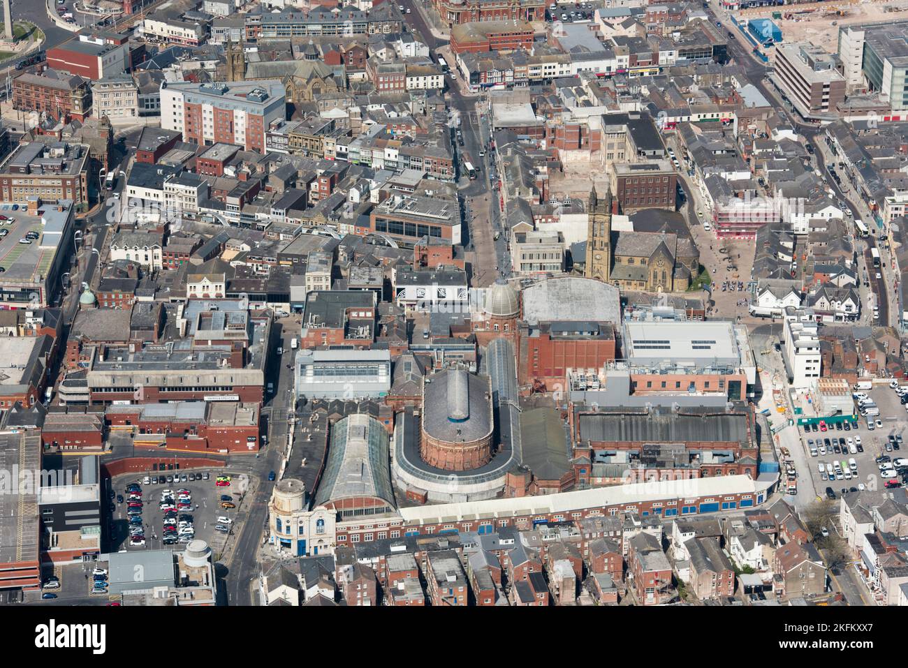 Blackpool High Street Heritage Action Zone, Blackpool, 2021 Stock Photo ...