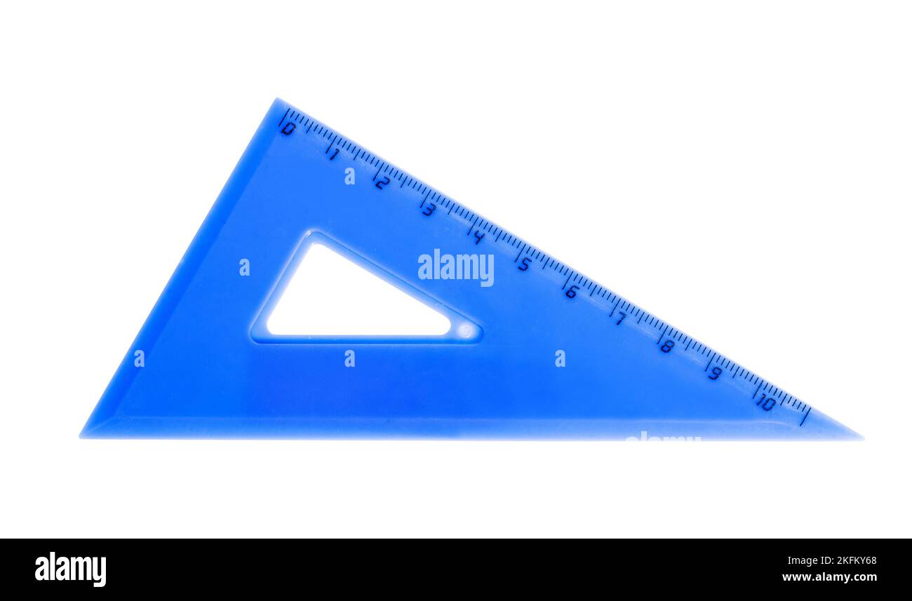 Transparent blue plastic school Cut Out Stock Images & Pictures - Alamy