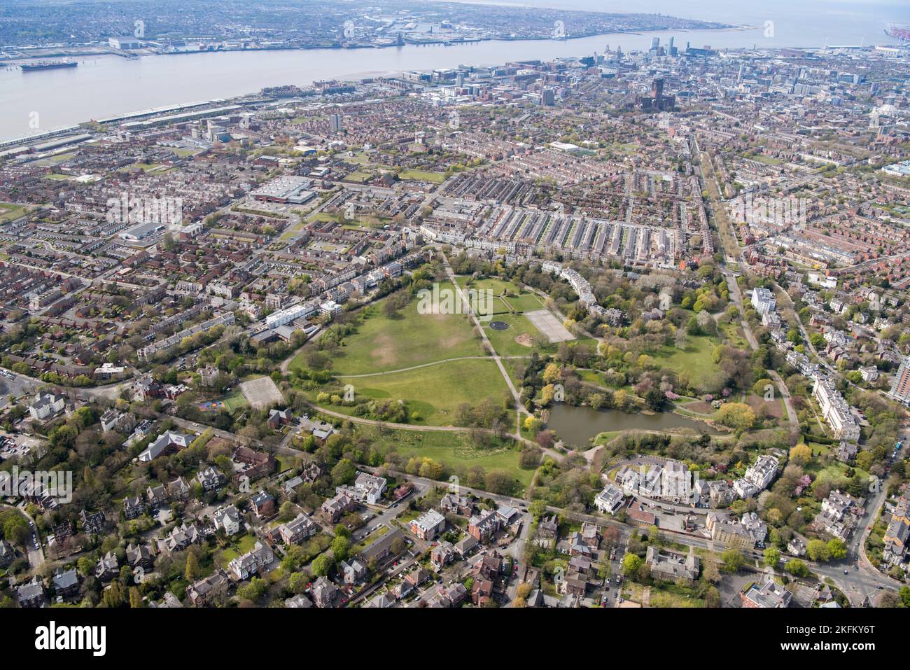 Prince's Park, designed by Joseph Paxton in 1842 and laid out 1842-44 ...