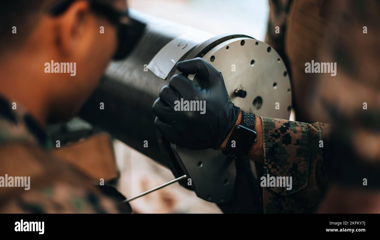 U.S. Marines with 3d Littoral Logistics Battalion, 3d Marine Littoral ...