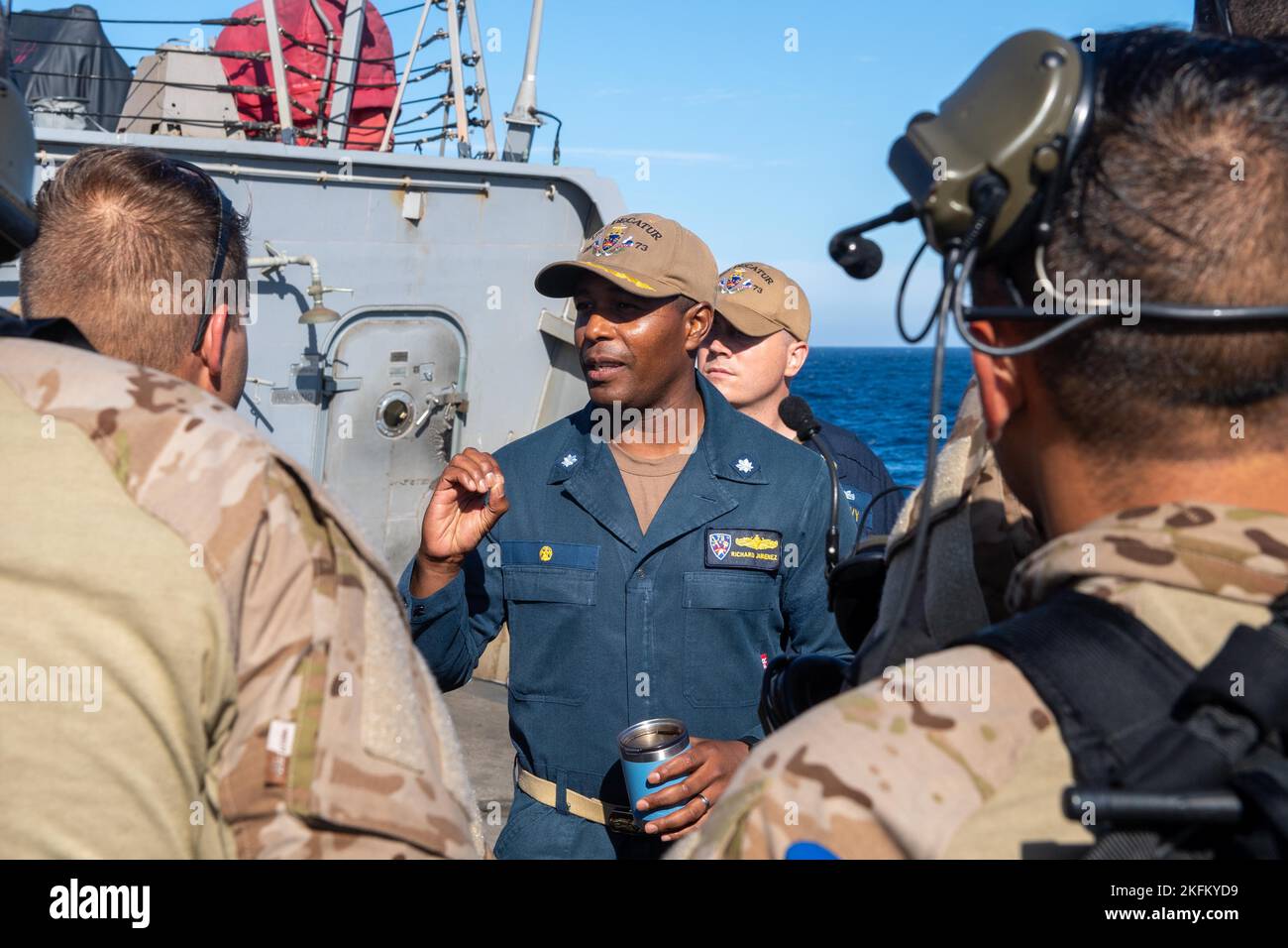 220924-N-SN516-2135 PACIFIC OCEAN (Sept. 24, 2022) Cmdr. Rich Jimenez ...