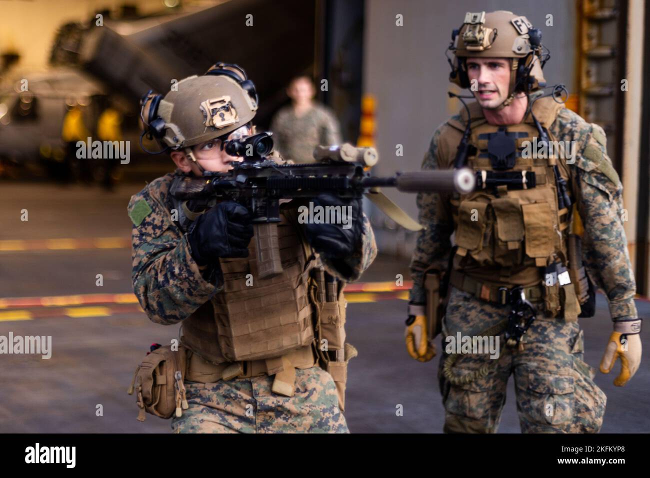 U.S. Marine Corps Lance Cpl. Isaac Escobar, an assaultman with ...