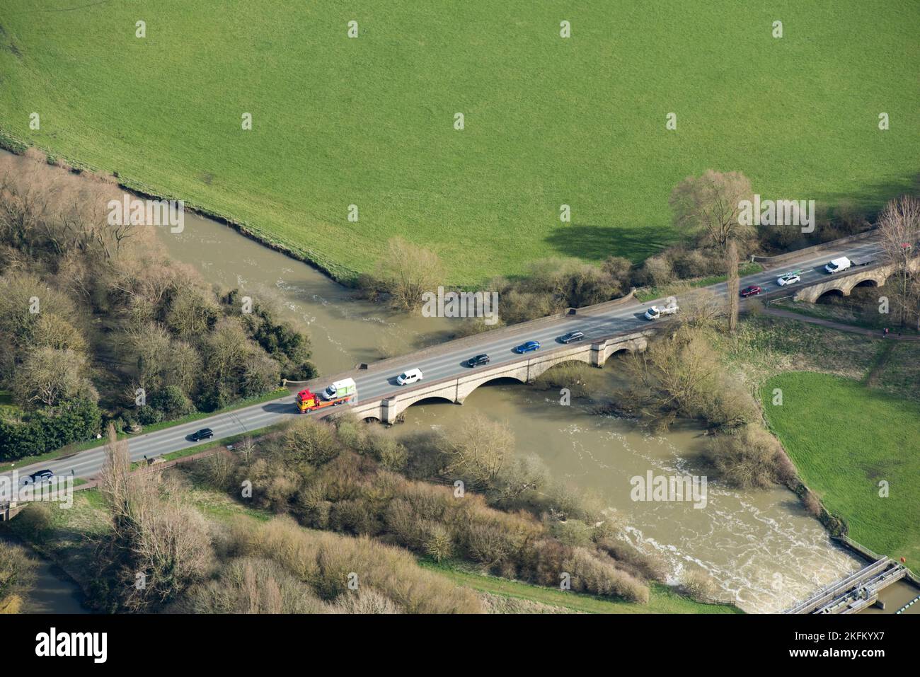 Olney Bridge, an early 19th century bridge, Milton Keynes, 2018 Stock ...