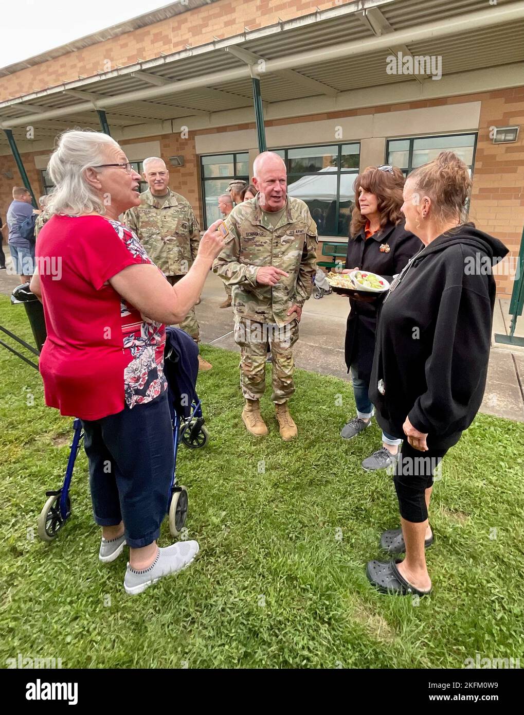Maj. Gen. William Crane, West Virginia adjutant general, hosted Maj ...