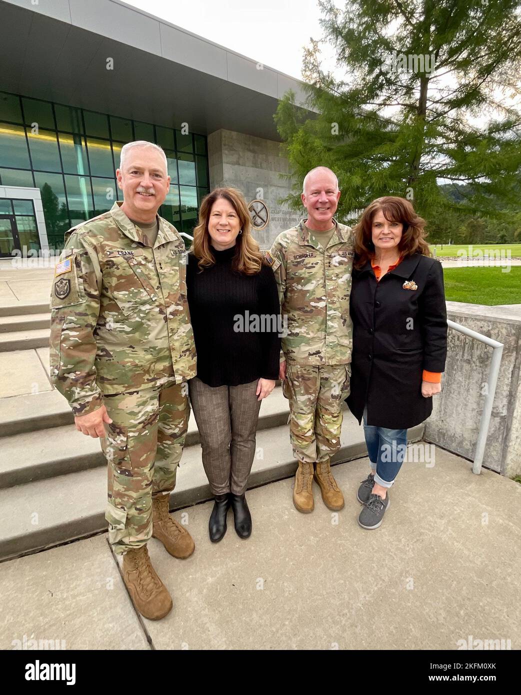 Maj. Gen. William Crane, West Virginia adjutant general, hosted Maj ...