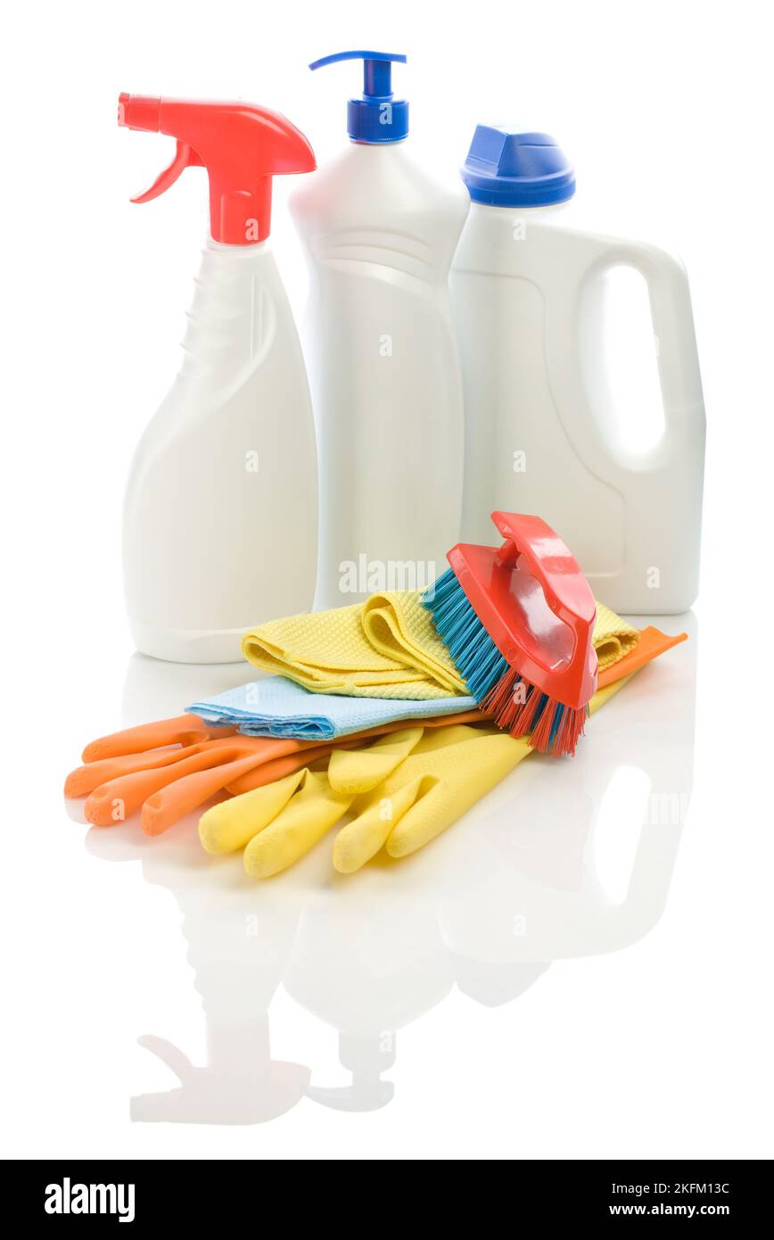 cleaning objects isolated Stock Photo - Alamy