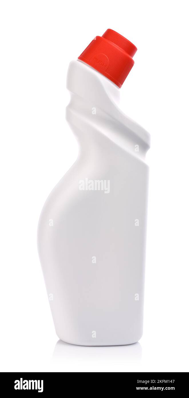 Single red plastic cleaning Cut Out Stock Images & Pictures - Alamy