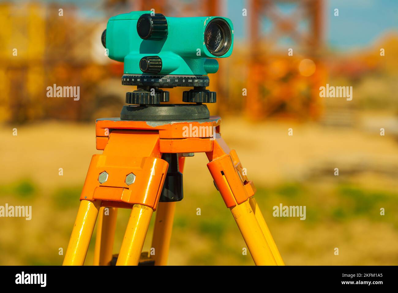 Old theodolite measurement hi-res stock photography and images - Alamy