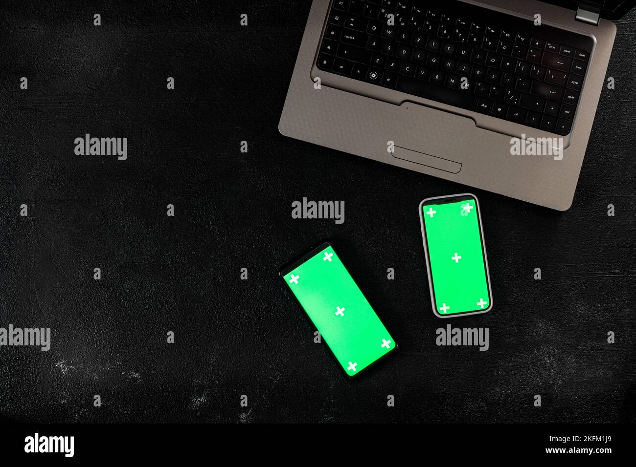 green screen mobile phone, green screen mobile phone layout template ...