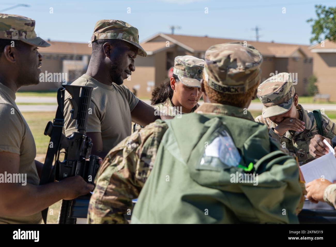 U.S. Army unit supply specialists with the 369th Special Troops ...