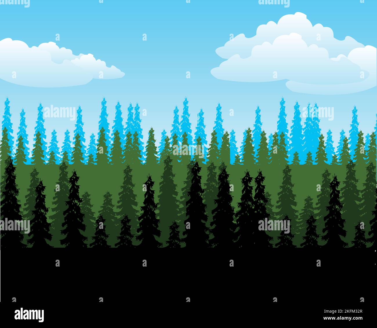 Boundless nature Stock Vector Images - Alamy