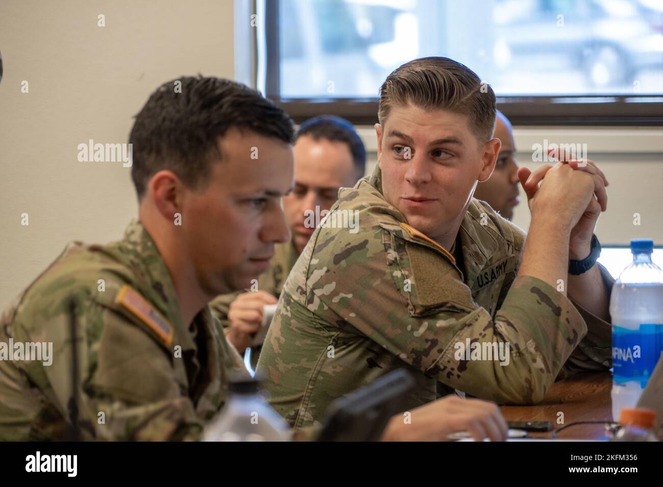 U.S. Army 1st Lt. David Martin, the executive officer of the ...