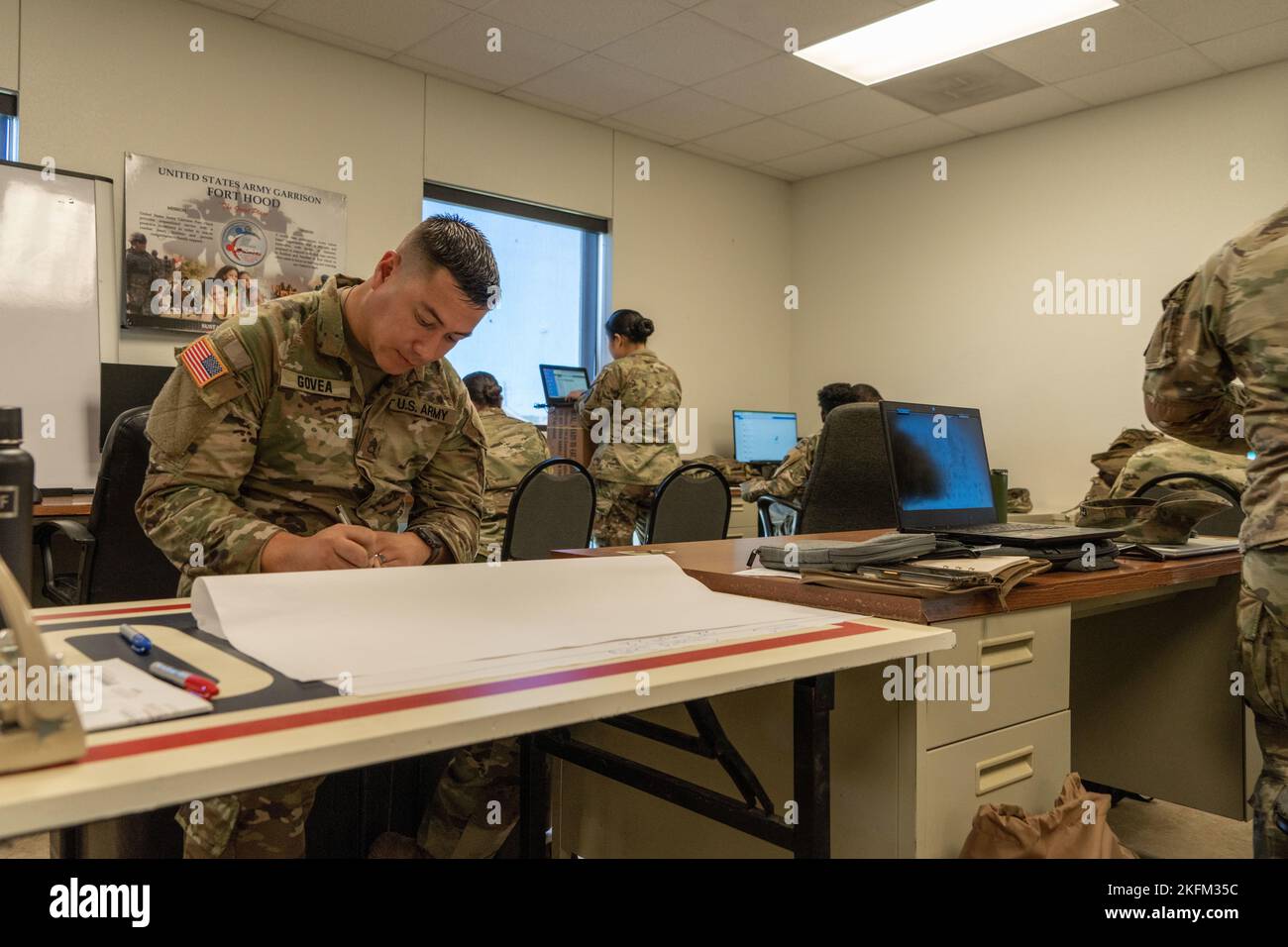 U.S. Army Staff Sgt. Steven Govea, a noncommissioned officer with the ...